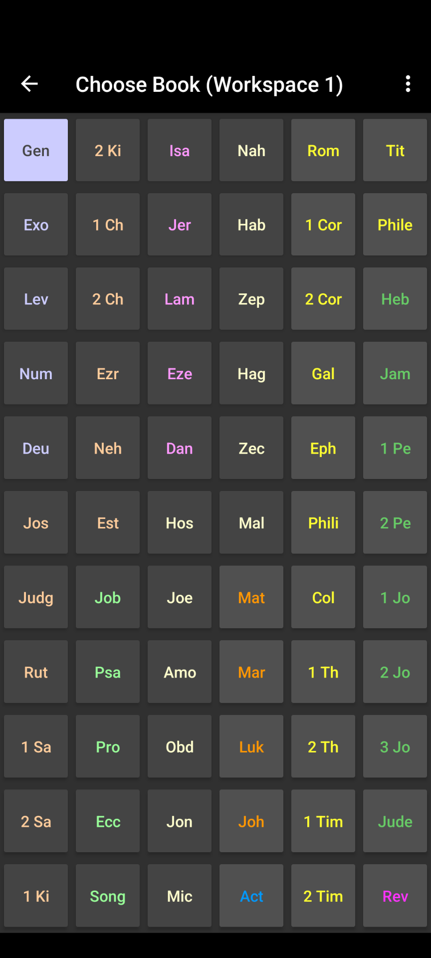 Navigation — AndBible: Bible Study 0.1 documentation